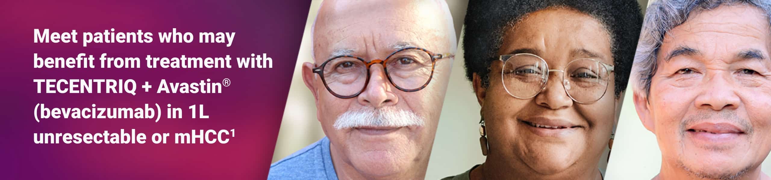 Meet patients who may benefit from treatment with TECENTRIQ + Avastin ...